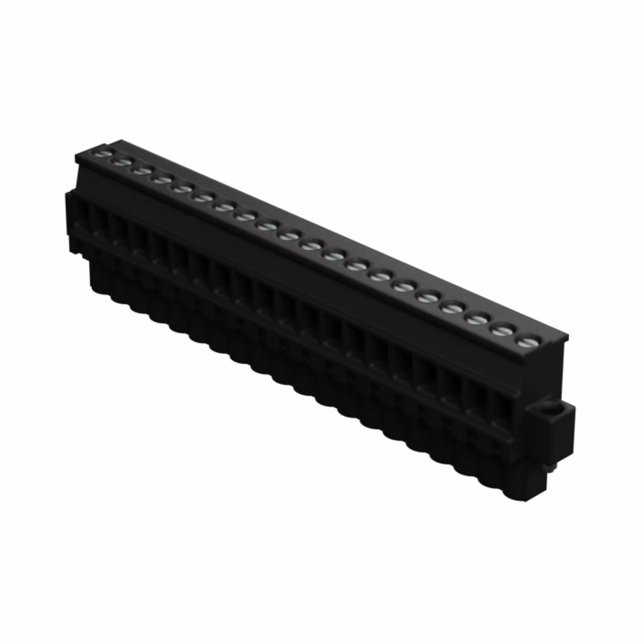 5.00mm Pitch Eurostyle Vertical Plug, with Retention Screws, Rear Wire Entry, 20 Circuits for sale