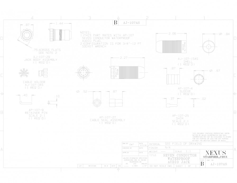 AJ-107AS technical document preview