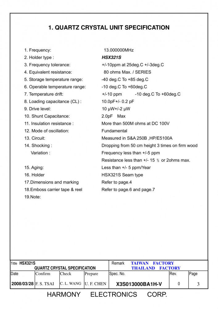 X3S013000BA1H-V specification page 3