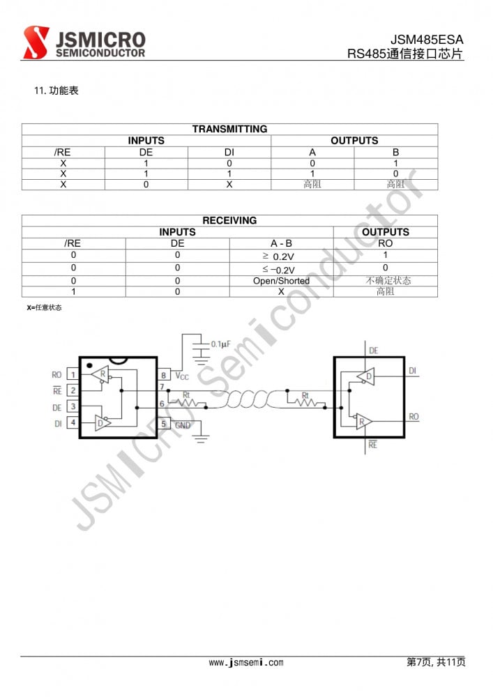 JSM485ESA datasheet page 7
