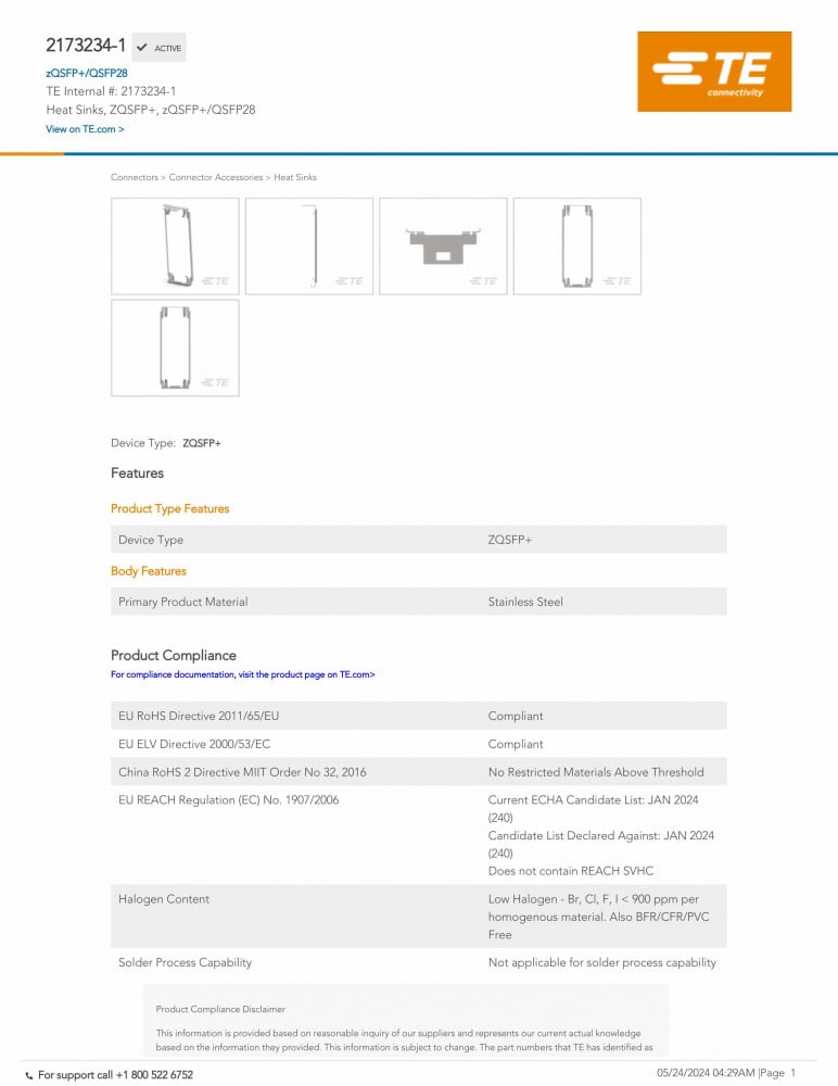 2173234-1 technical document page 1