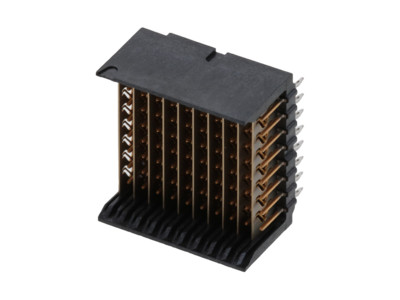VHDM Single-Ended Board-to-Board Backplane Header, 2.00mm Pitch, Vertical, 8 Rows, Open Signal Module, 80 Circuits, 10 Columns, Pin Length 4.75mm for sale