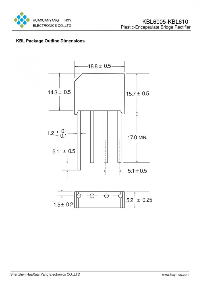 KBL610 datasheet page 3