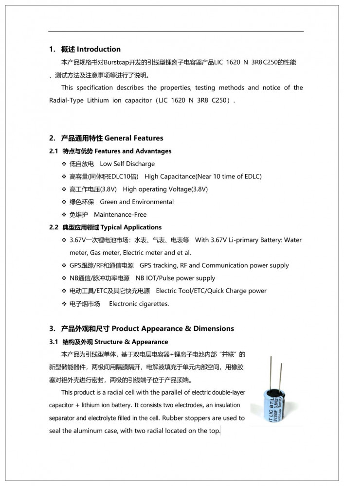 LIC1620N3R8C250 datasheet page 2