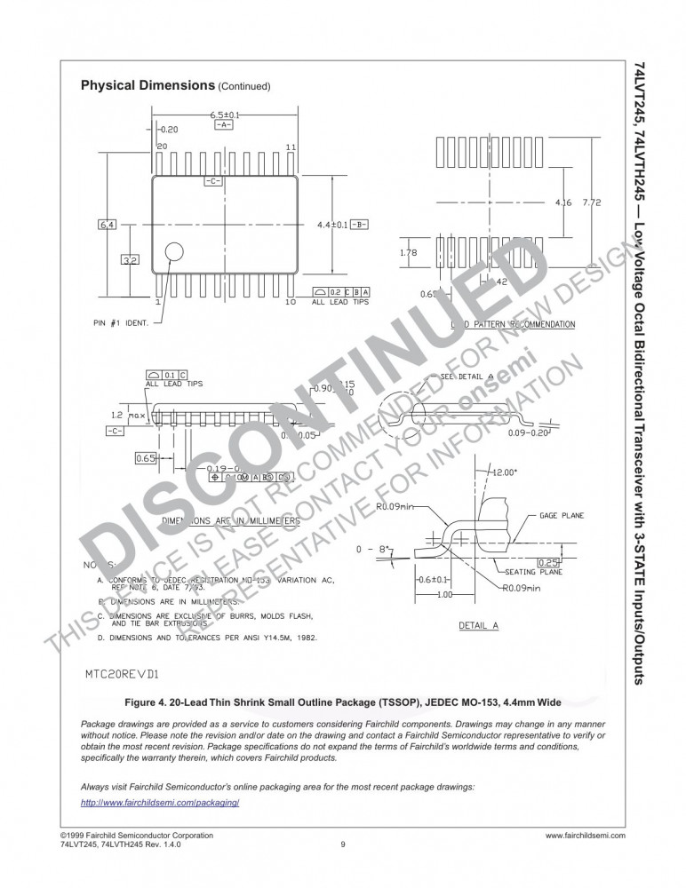 74LVTH245 datasheet page 10