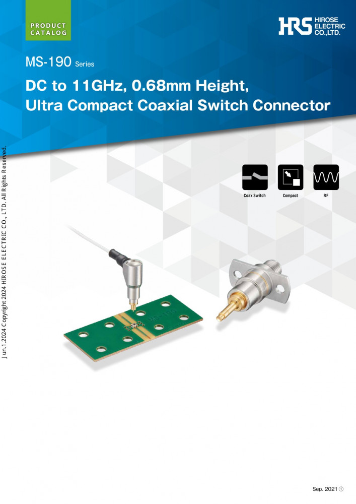 HRS MS-190 technical document page 1