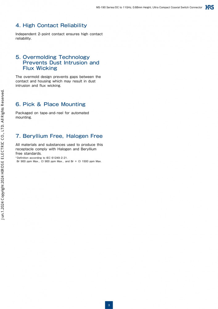 HRS MS-190 technical document page 3