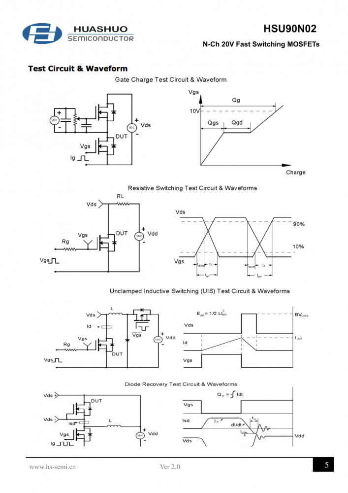 HSU90N02 datasheet page 5