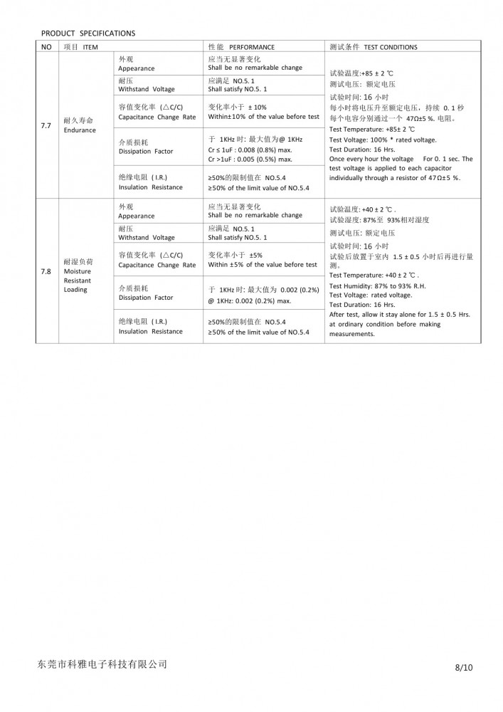 KP155J2G2002 specification page 8