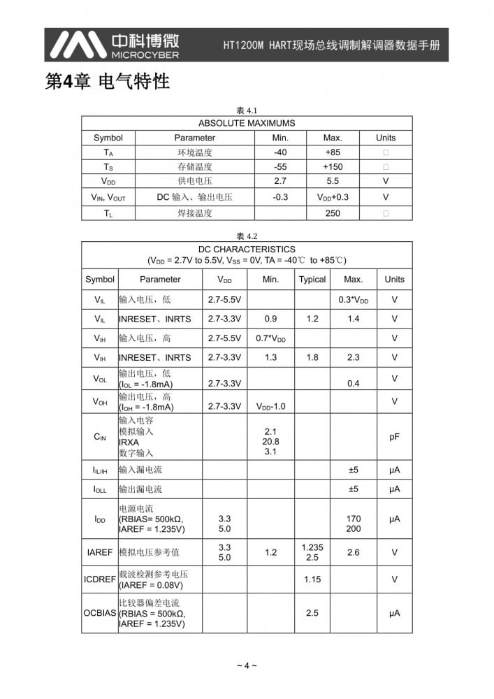 HT1200M-L datasheet page 8