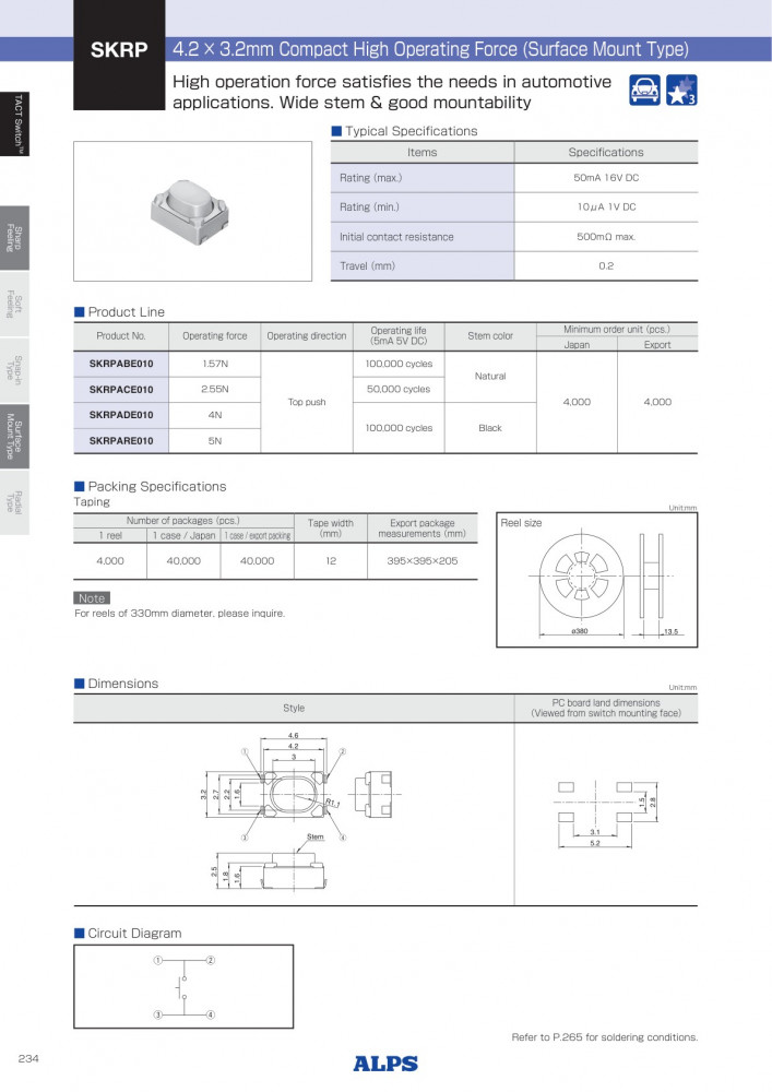 SKRPARE010 technical document page 1