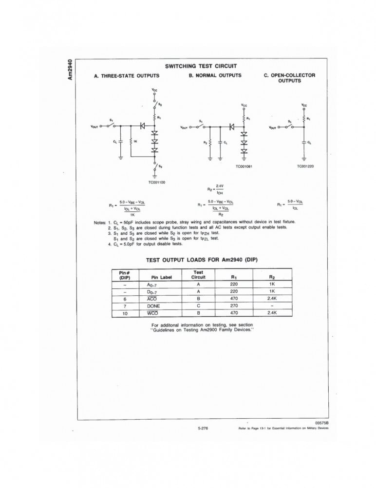 AM2940 datasheet page 10