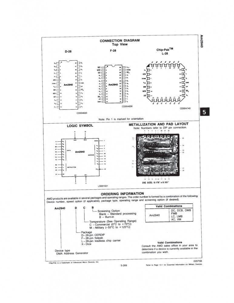 AM2940 datasheet page 3
