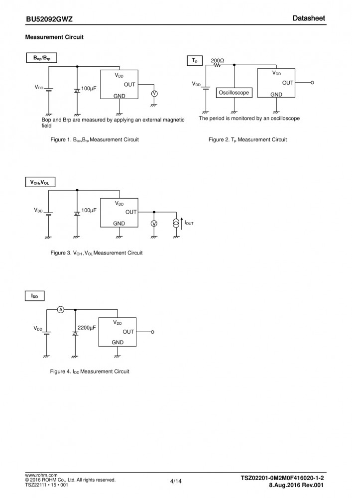 BU52092GWZ-E2 datasheet page 4