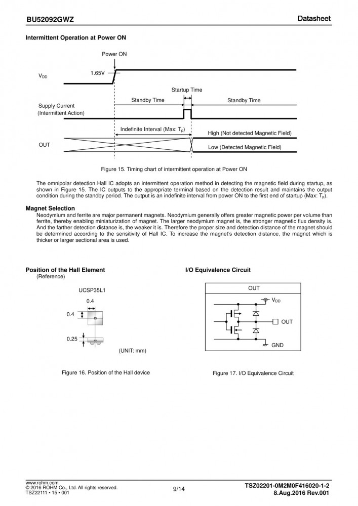 BU52092GWZ-E2 datasheet page 9