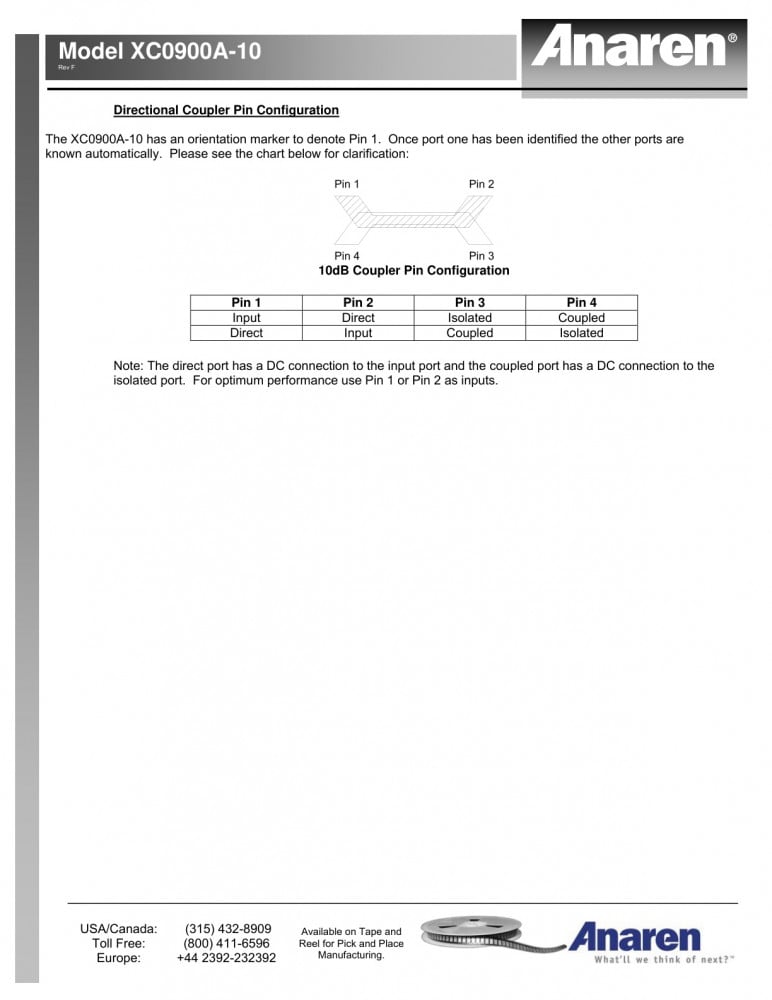 XC0900A-10S datasheet page 2
