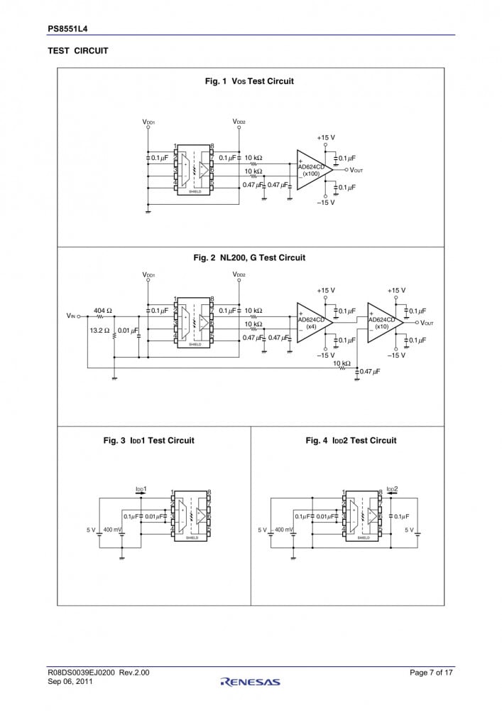 PS8551L4-V-E3-AX datasheet page 7