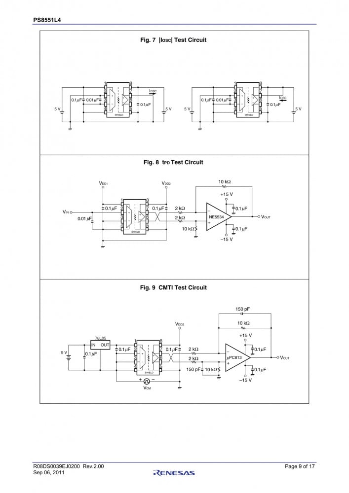 PS8551L4-V-E3-AX datasheet page 9