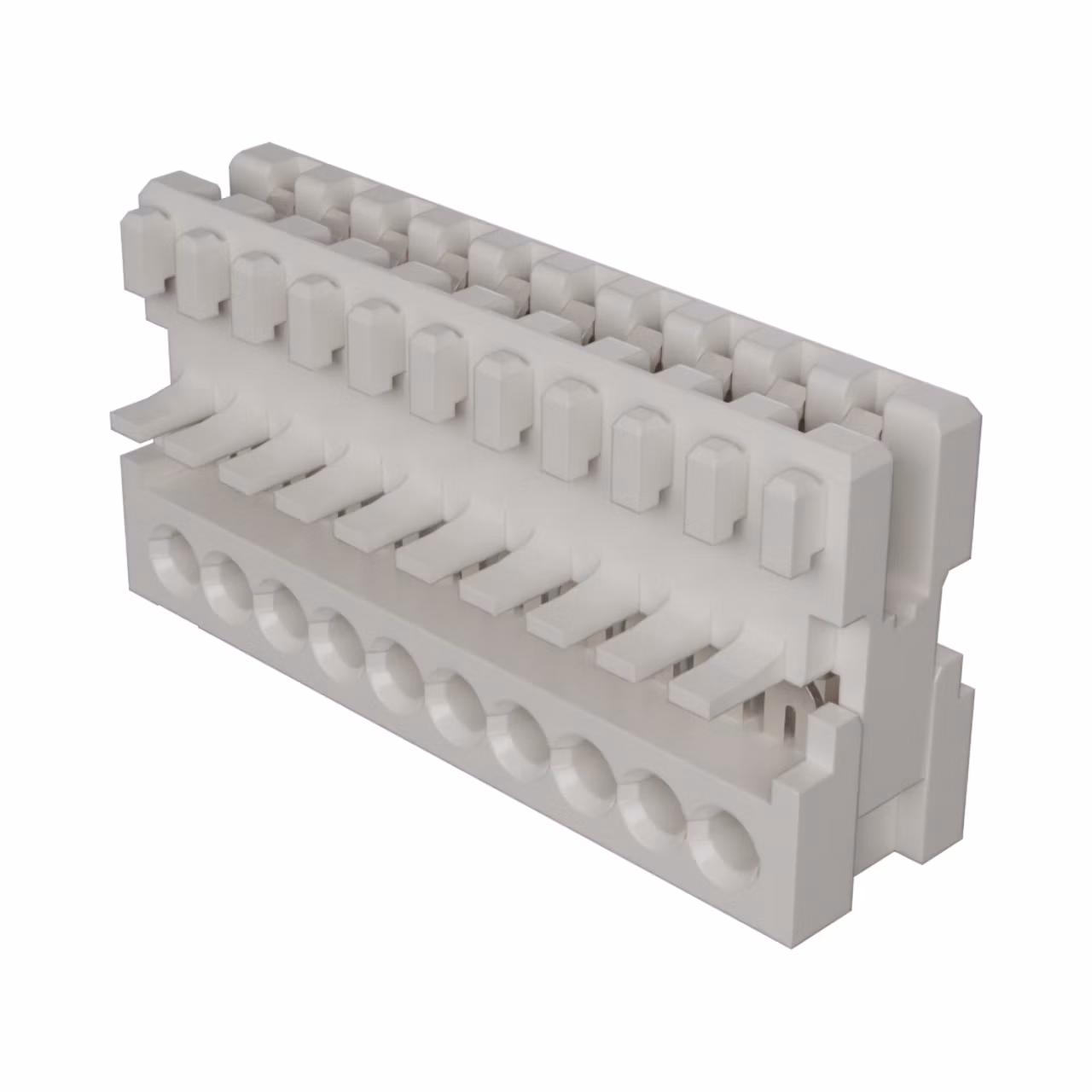 Appli-Mate RAST 2.5 IDT Housing, 2.50mm Pitch, Direct/Indirect, Female, 10 Circuits, All Position Keys for sale