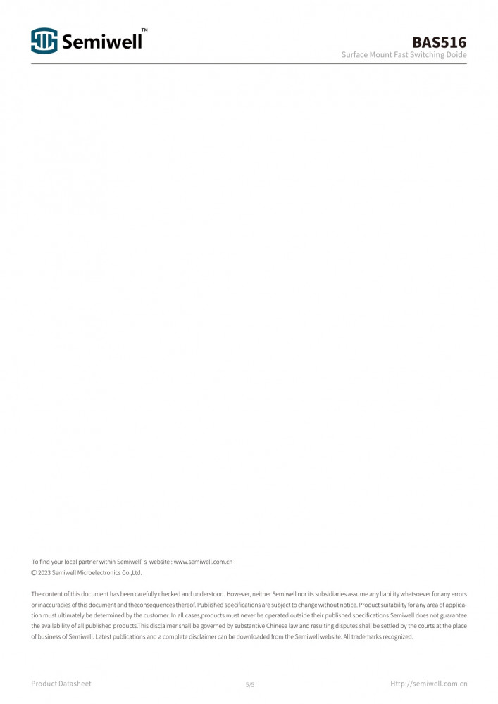 BAS516 datasheet page 5