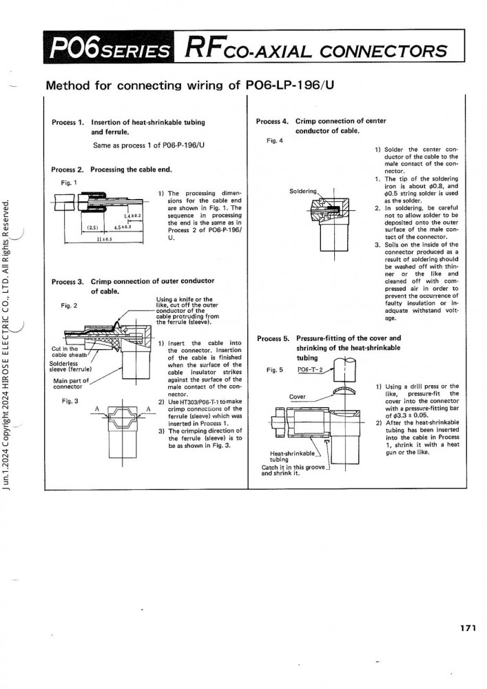 HRS PO6 series documentation page 5