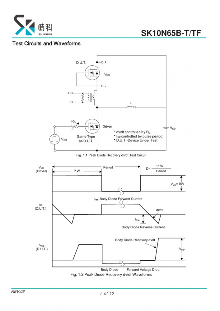 SK10N65B-TF datasheet page 7