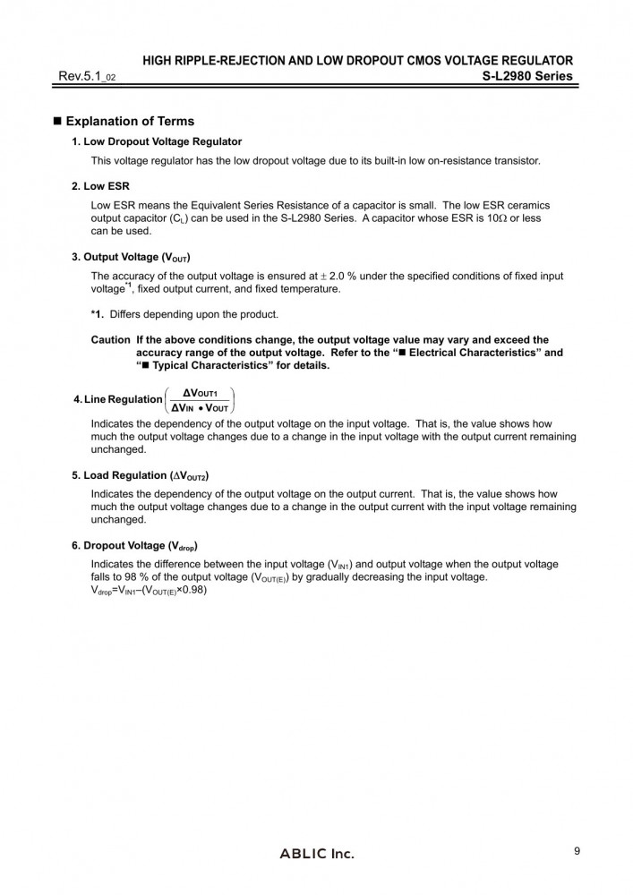 S-L2980 datasheet page 9