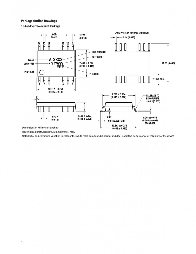 HCPL-3150 datasheet page 4