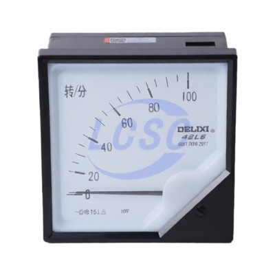 Delixi Electric 42L6V100V Analog Voltmeter Chip for Precision Voltage Measurement