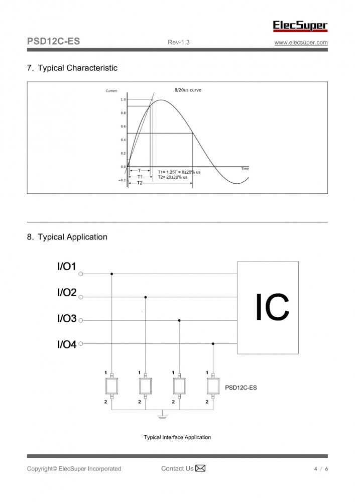 PSD12C-ES datasheet page 4