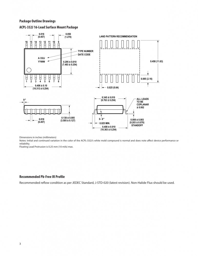 ACPL-332J-500E datasheet page 3