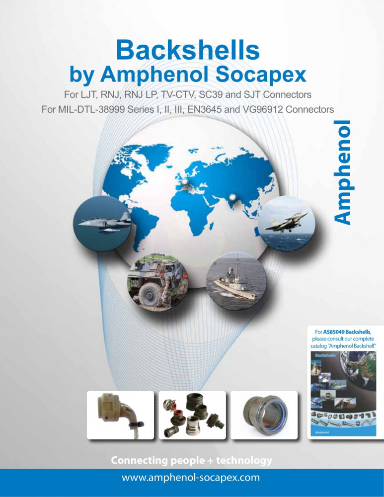 Amphenol backshell catalog page 1