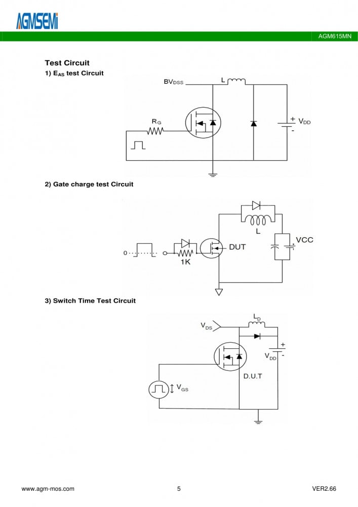 AGM615MN datasheet page 5