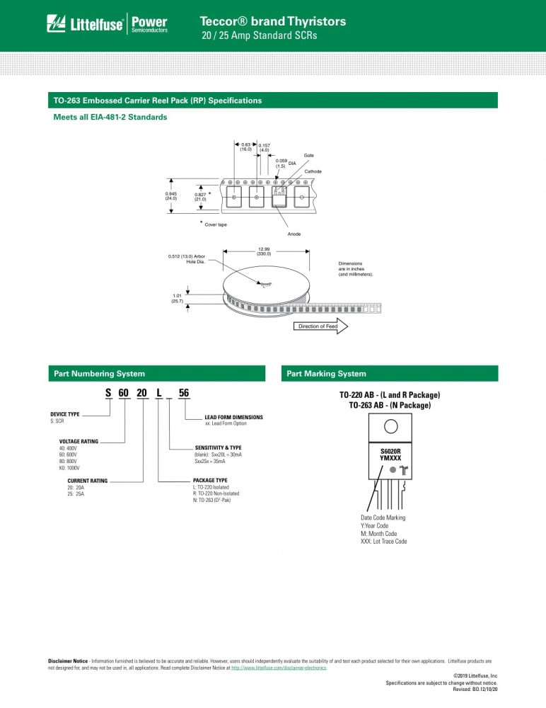 S8020LTP datasheet page 9