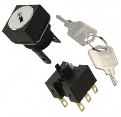 OMRON A165K-A2AL-2 Keylock Switch for sale