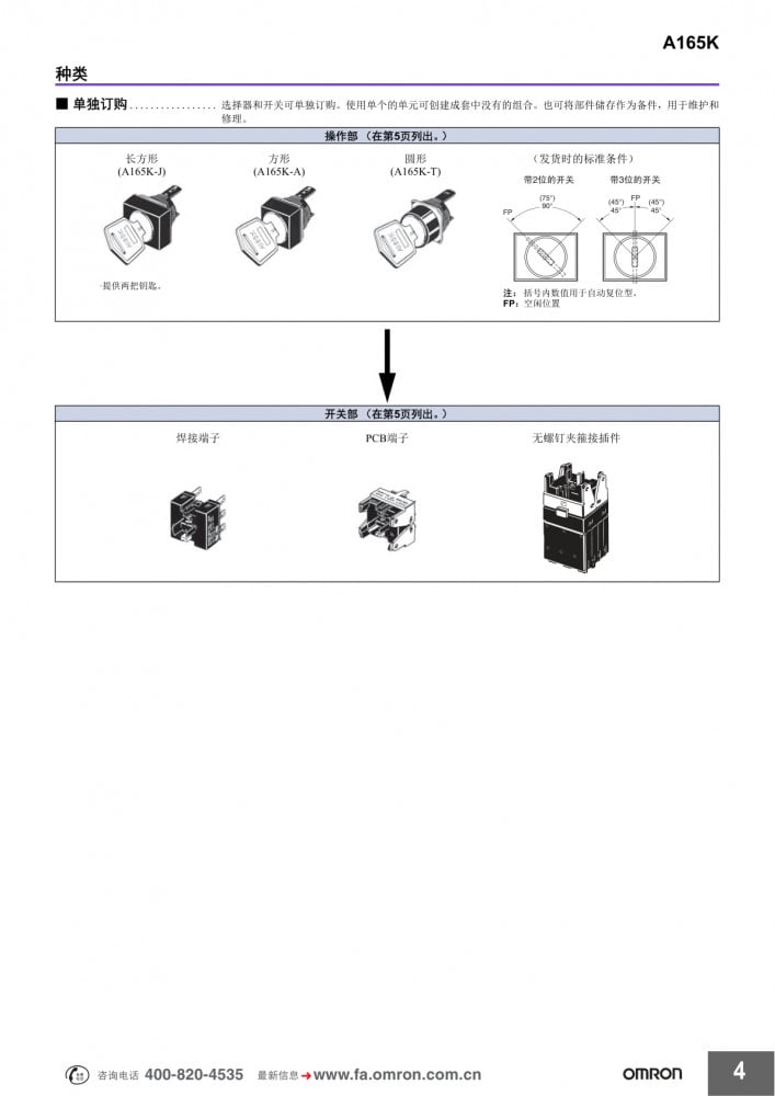 A165K datasheet page 4