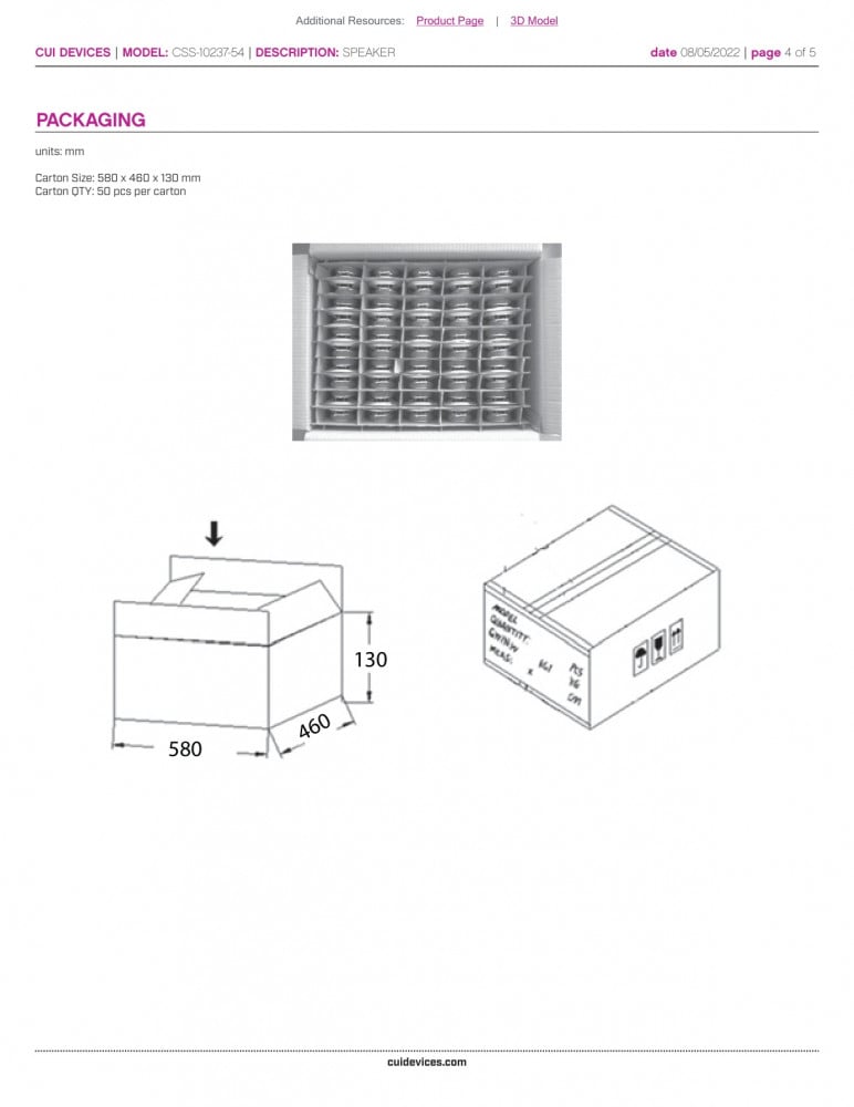 CSS-10237-54 datasheet page 4