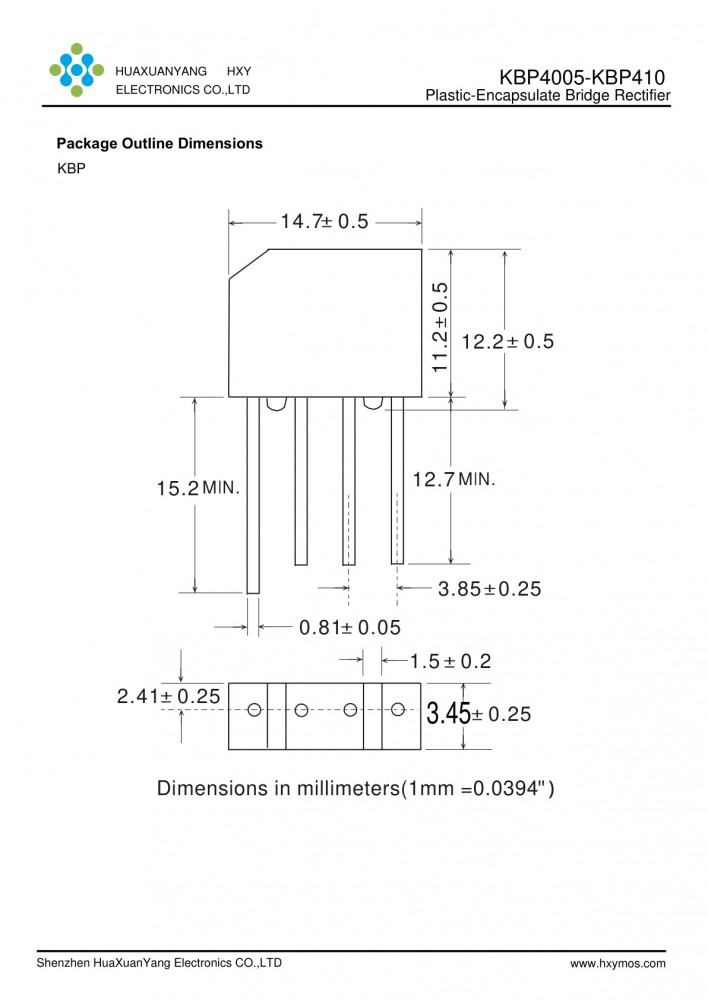 KBP410 datasheet page 3