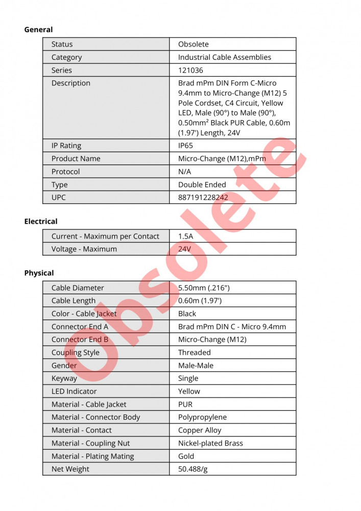 Product document preview, page 2