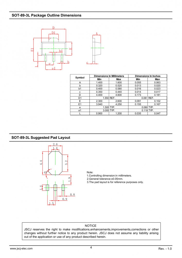 CJA03N10S datasheet page 4
