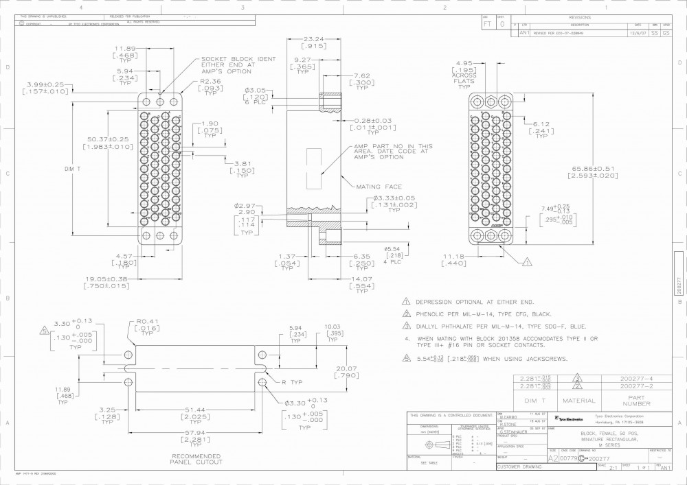TE Connectivity 200277-2 technical document preview