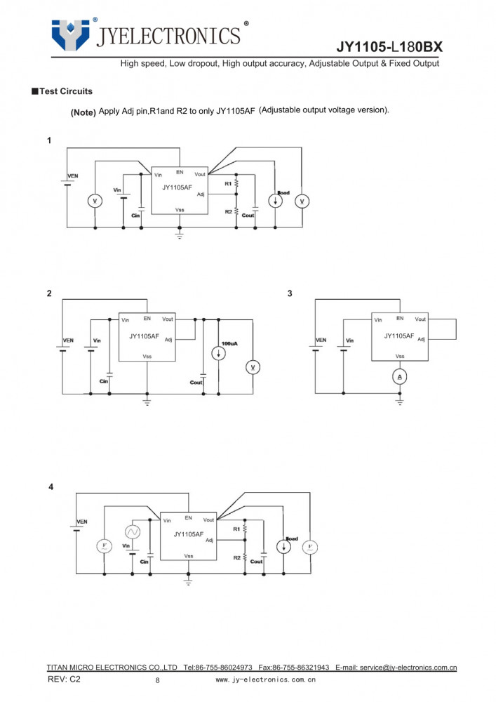 JY1105 datasheet page 8