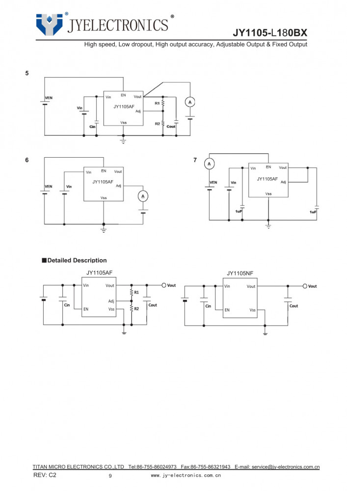JY1105 datasheet page 9