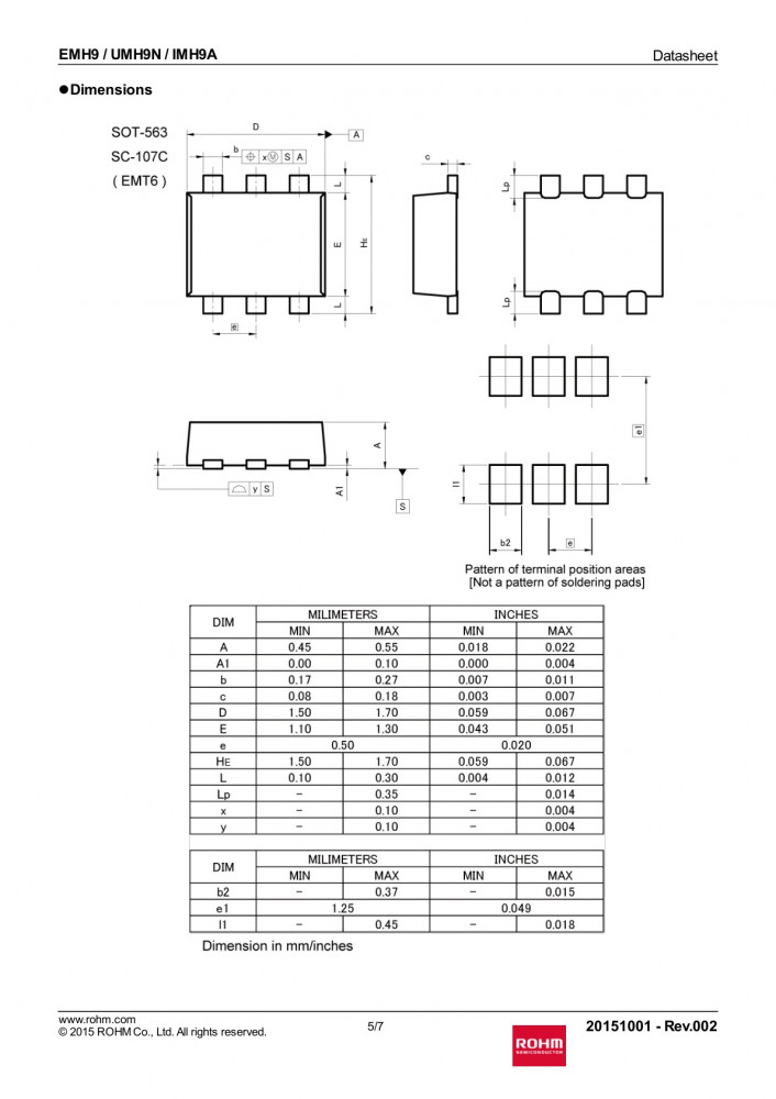 UMH9N datasheet page 5