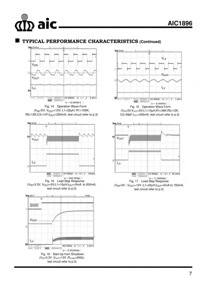 AIC1896 datasheet page 7