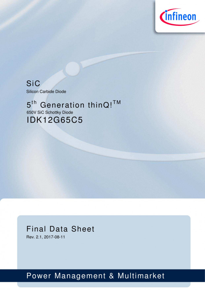 IDK12G65C5 datasheet page 1