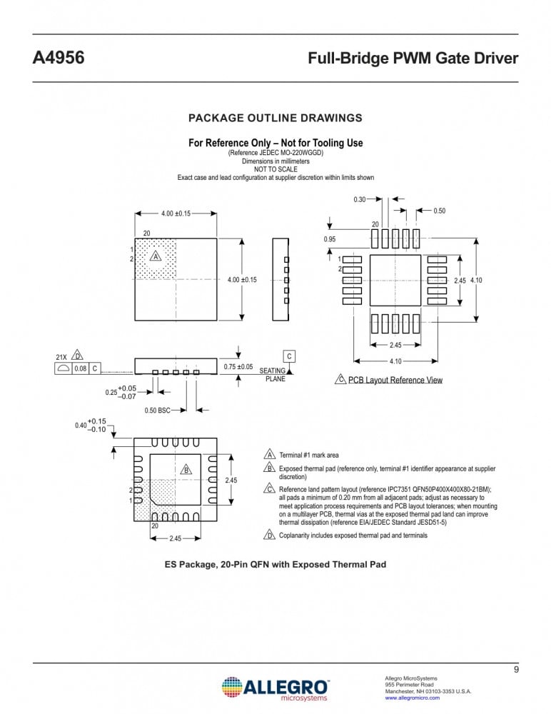 A4956 datasheet page 9
