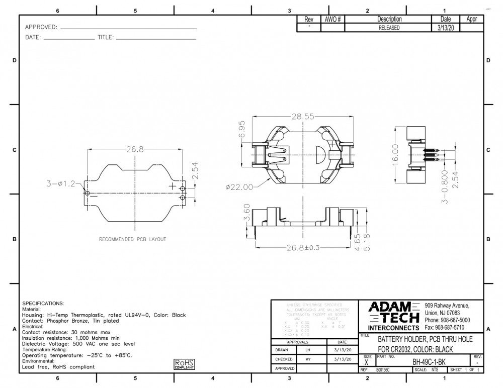 BH-49C-1-BK technical document preview