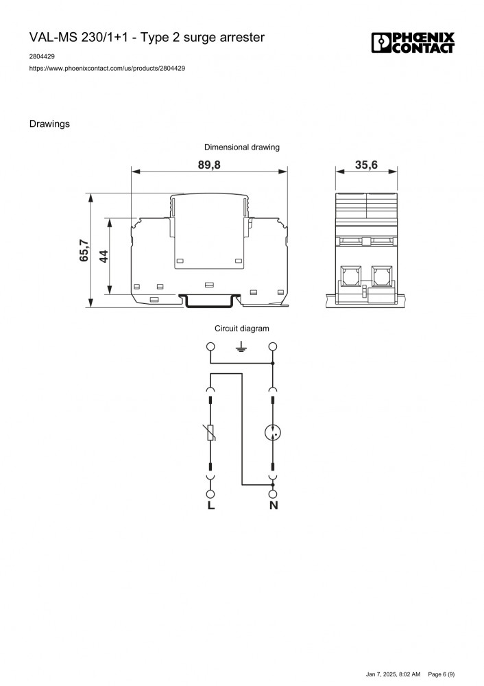 Phoenix Contact 2804429 product datasheet page 6