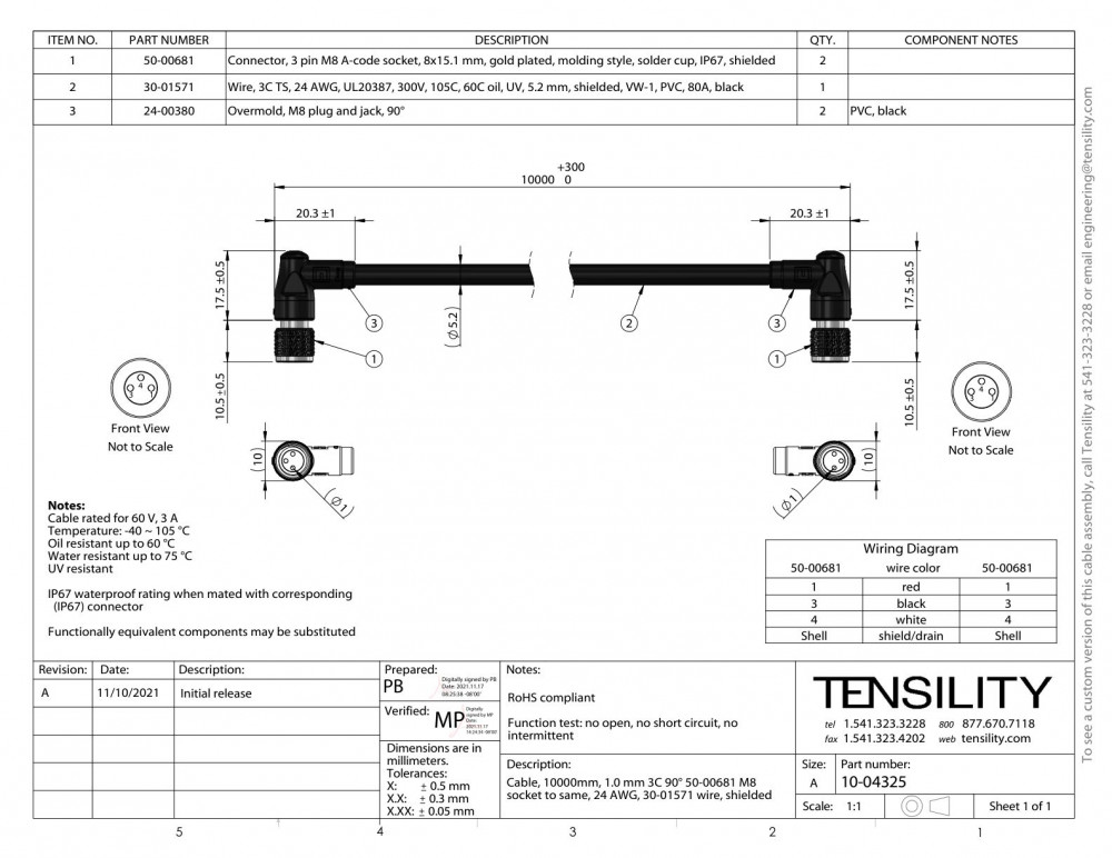10-04325 product drawing page